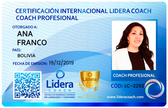 Ana Franco - Lidera Coach - Egresados