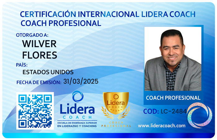 Wilver Flores - Lidera Coach - Coaches Graduados